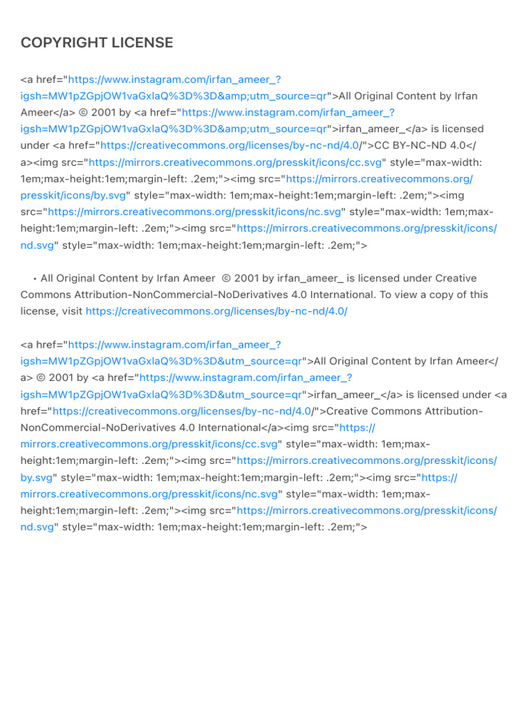 Copyright License | PDF
