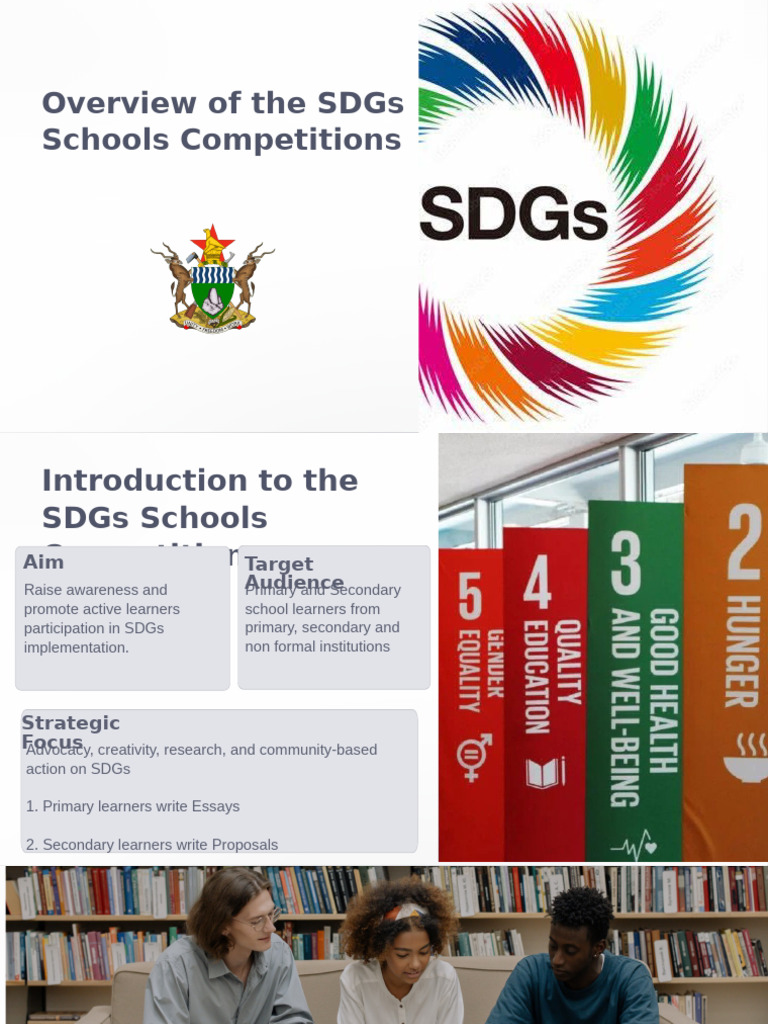 Overview of The SDGs Schools Competitions | PDF | Mentorship | Creativity