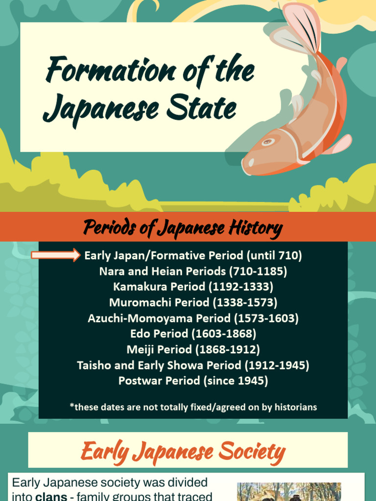 Formation of The Japanese State | PDF