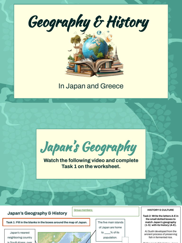 Geography and History | PDF | Japan | Sushi