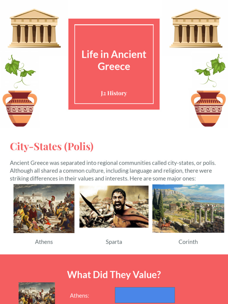 Life in Ancient Greece | PDF | Sparta | Ancient Greece