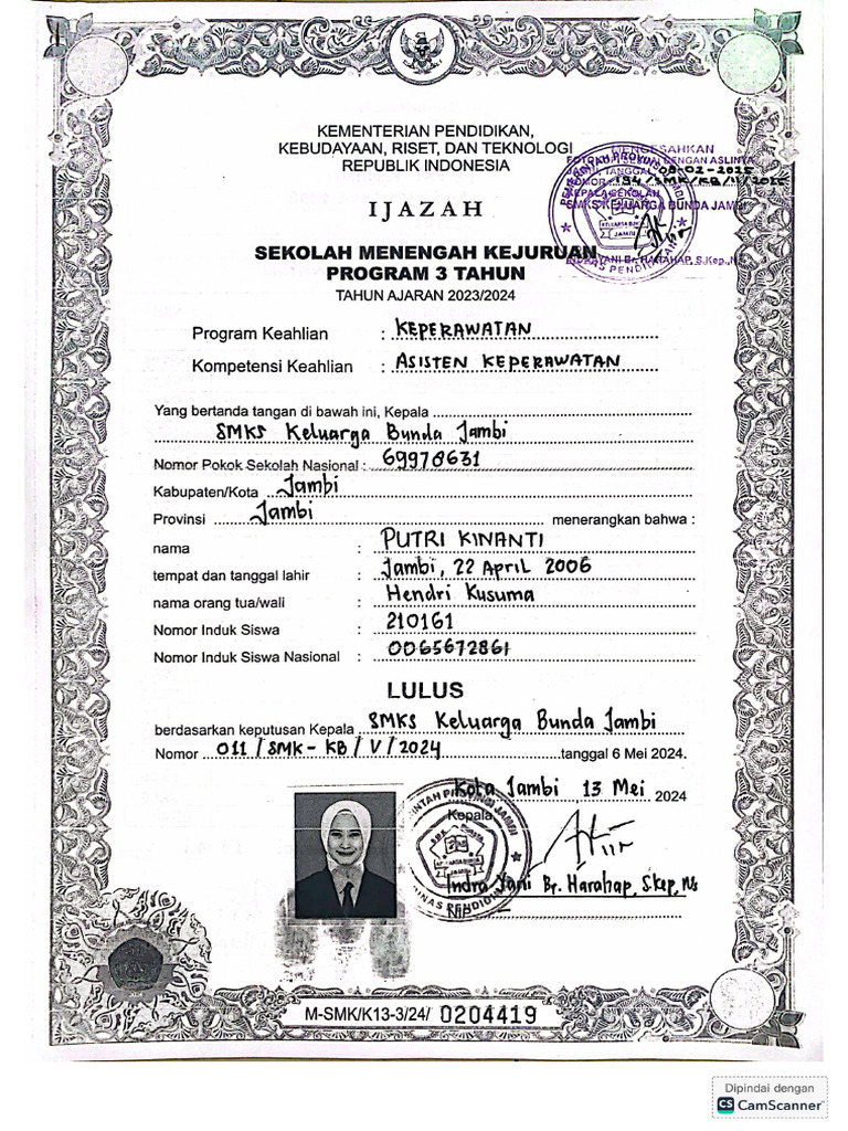 FC Ijazah Putri | PDF