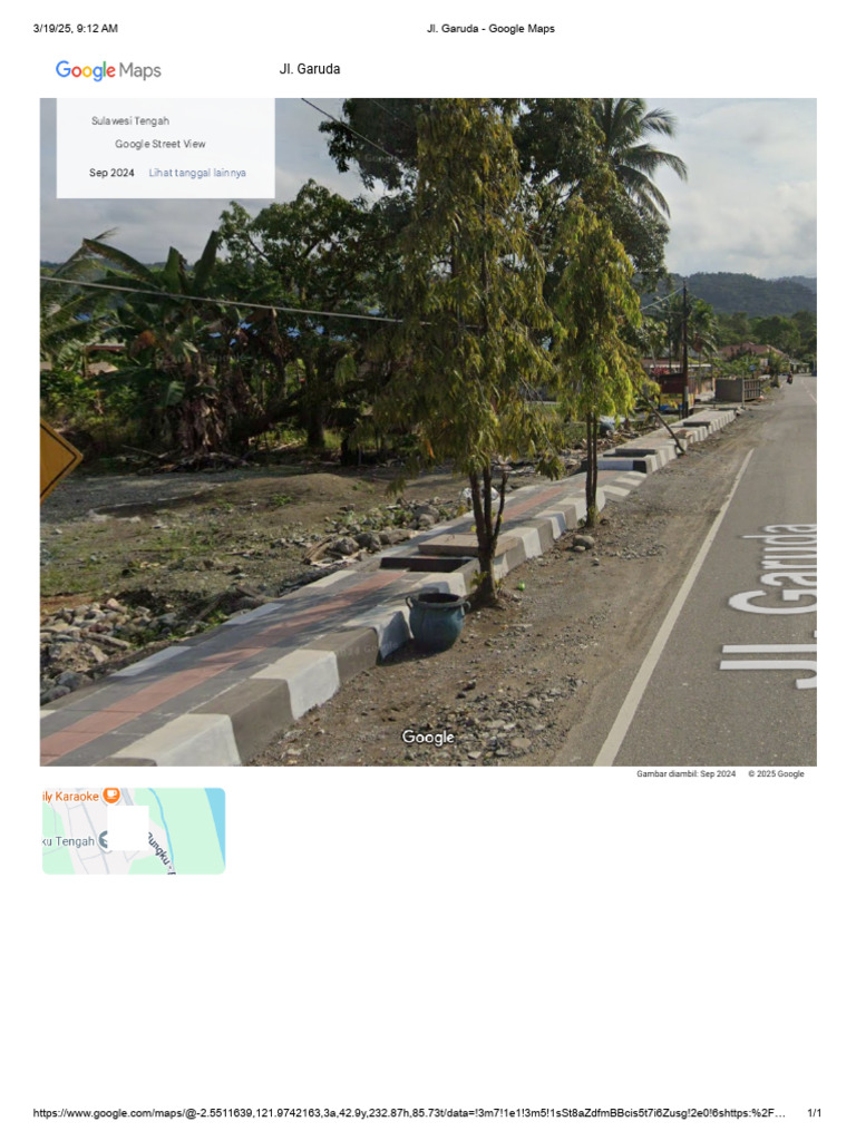 Gambar Jalan Garuda, Sulawesi Tengah | PDF