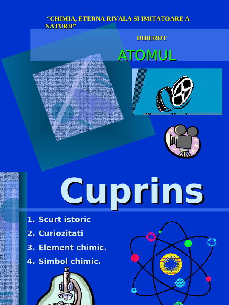 Atom. Simbol Chimic | PDF