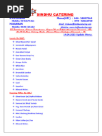 Weekly Hostel Mess Menu Chart | PDF | Foods | Asian Cuisine
