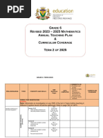 2024 FS Grade 6 Term 4 Atp & Curriculum Coverage | PDF | Litre | Volume