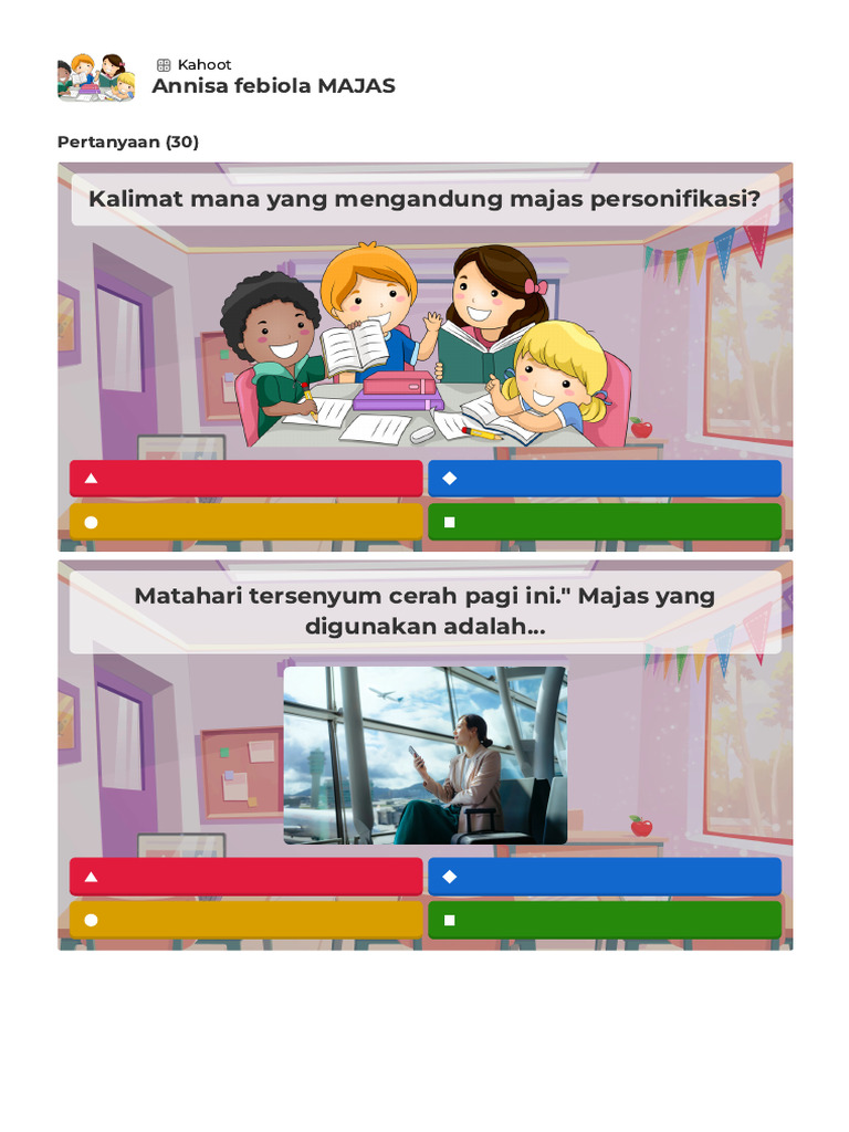 Annisa Febiola MAJAS - Detail - Kahoot! | PDF