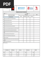 Foam System Testing Checklist | PDF | Technology & Engineering