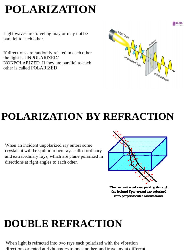 Polarization | PDF