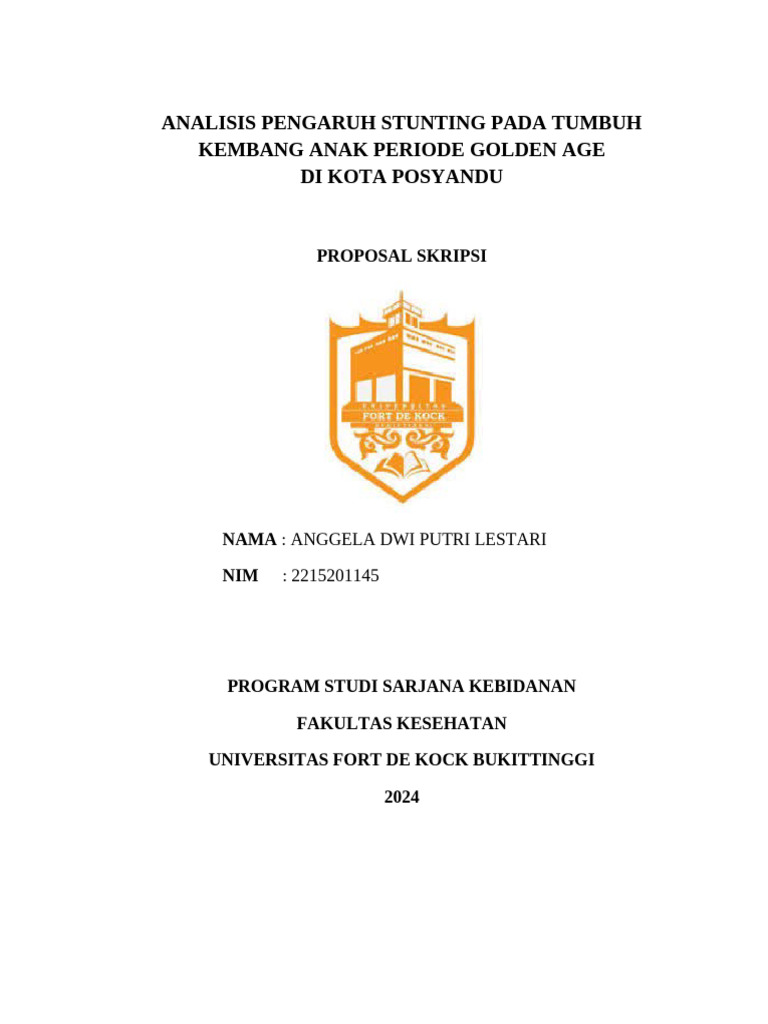 Proposal Skripsi Ela 5 | PDF