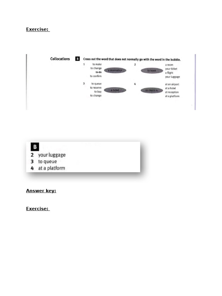 Unit 4 Travel Exercises and Resources | PDF