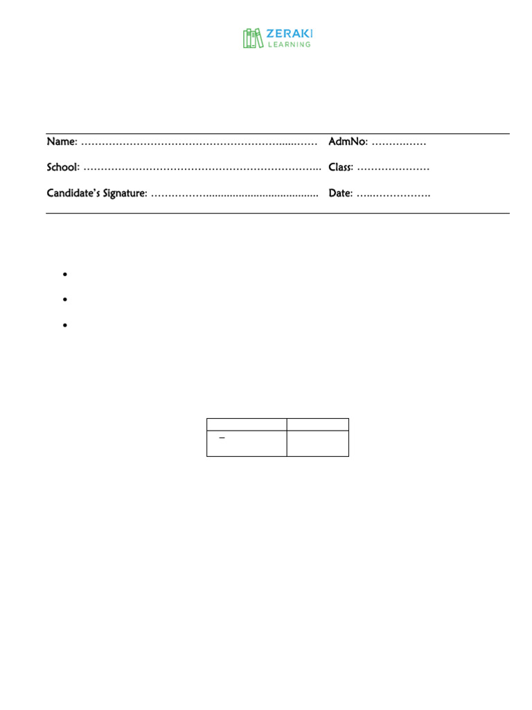 Zeraki Form 2 Computer Exam Term 3 | PDF | Software | Computer Architecture