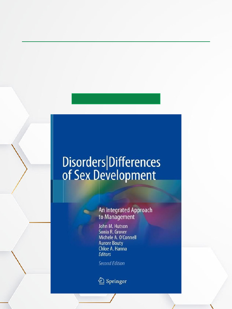 Disorders - Differences of Sex Development An Integrated Approach To ...