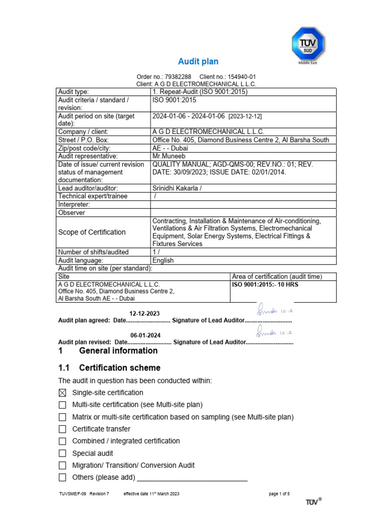 2024-Audit Plan - All Standards | PDF | Audit | Internal Audit