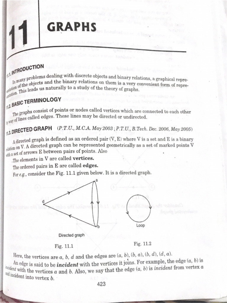 Graph (Discrete Mathematics) | PDF