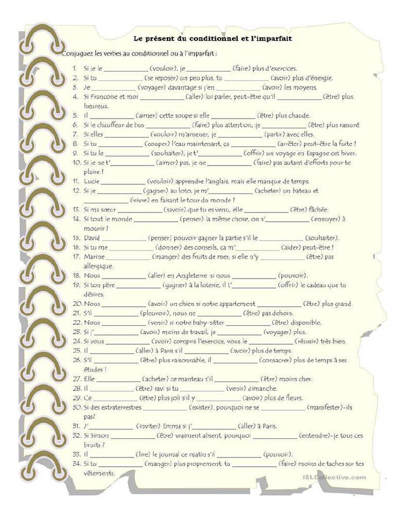 Conditionnel Si PDF | PDF