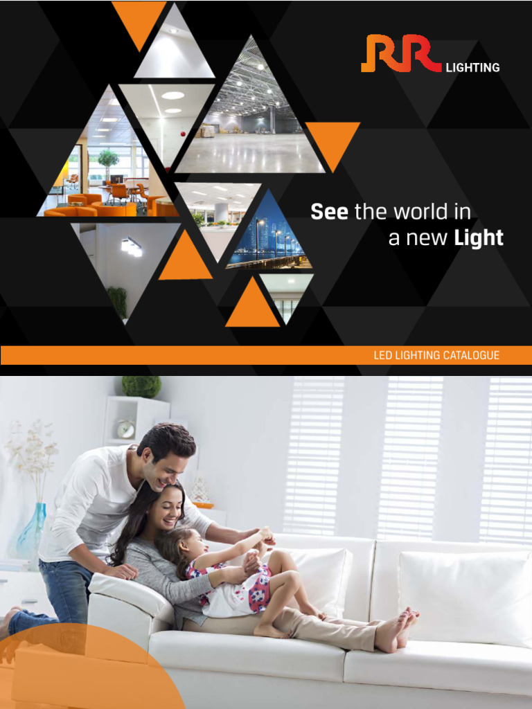 RR LED Lighting Product Catalogue | PDF | Headlamp | Light Emitting Diode