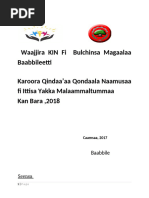 Xalayaa Deeggarsaa | PDF