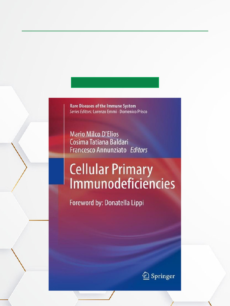 Cellular Primary Immunodeficiencies Premium Download | PDF ...