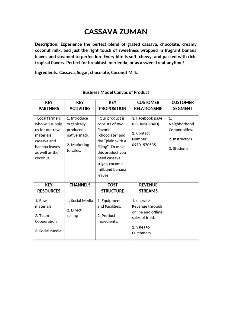 CASSAVA ZUMAN-WPS Office | PDF
