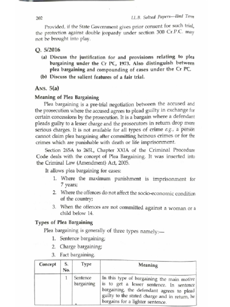 Plea Bargain | PDF