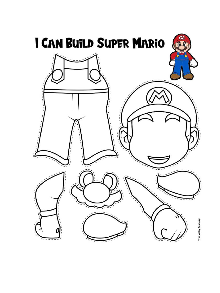 Super Mario Print Paper | PDF