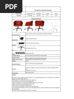 Chair Specifications and Dimensions | PDF