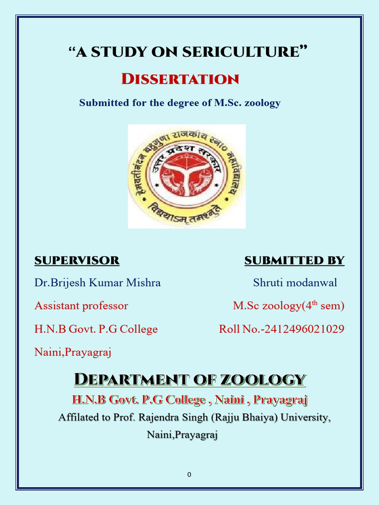 A Study On Sericulture 2 | PDF | Silk | Pupa
