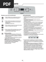 Manual de Operacion Mini Split Prime PDF | PDF | Control remoto ...