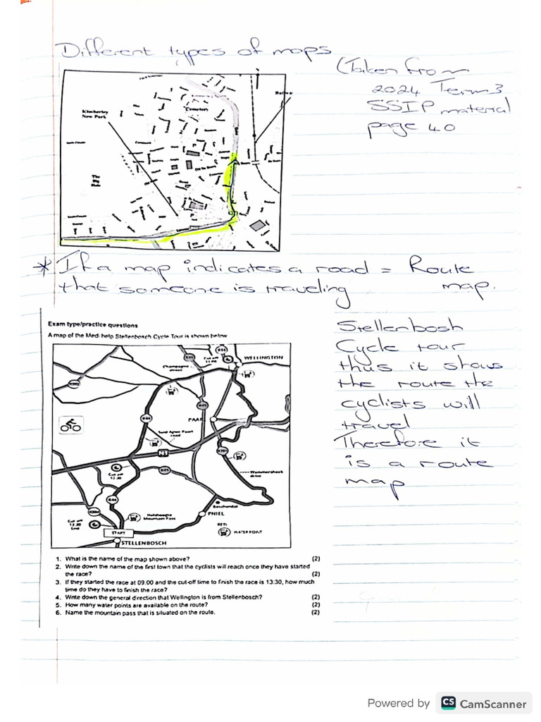 Grade 12 Different Maps | PDF