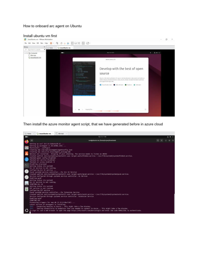 How To Onboard Arc Agent | PDF