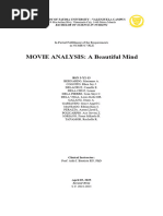 A Beautiful Mind Movie Analysis | PDF | Schizophrenia | Psychosis