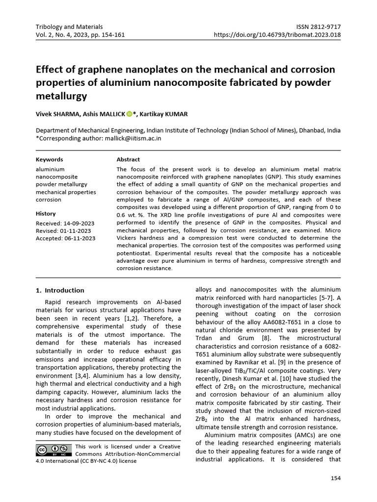 Thixo Effect - of - Graphene - Nanoplates - On - The - Mechanical - An ...