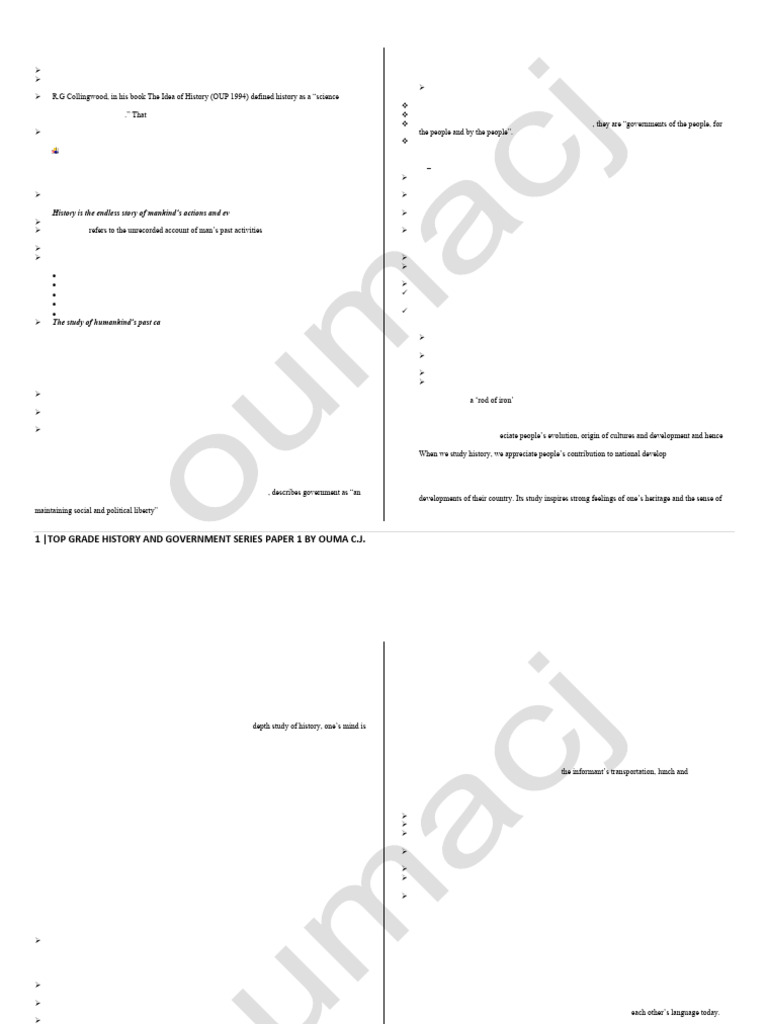 Top Grade Notes P1 | PDF | Archaeology | Artifact (Archaeology)