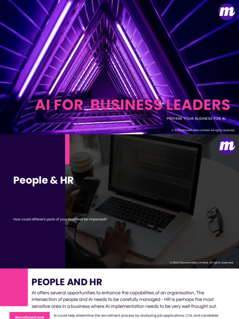AI For Business Leaders Handout - People & HR | PDF | Employee ...