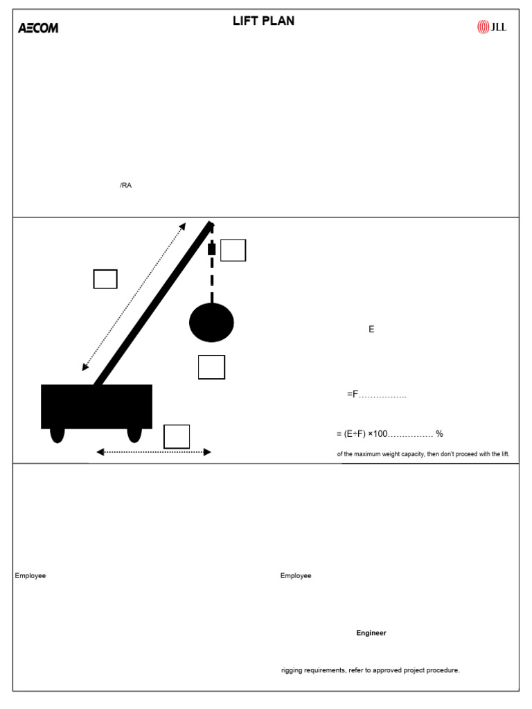 MC-Lifting Plan - Less 9 Tones | PDF | Crane (Machine)