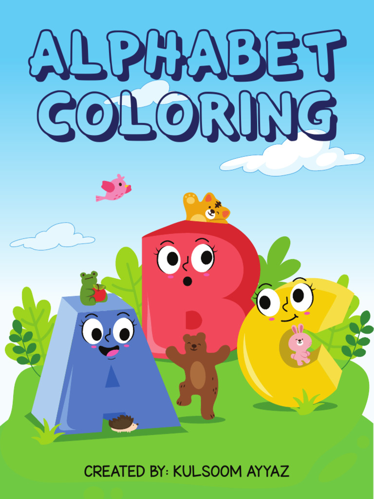 Alphabet Coloring Book for Kids | PDF | Teachers | Expert