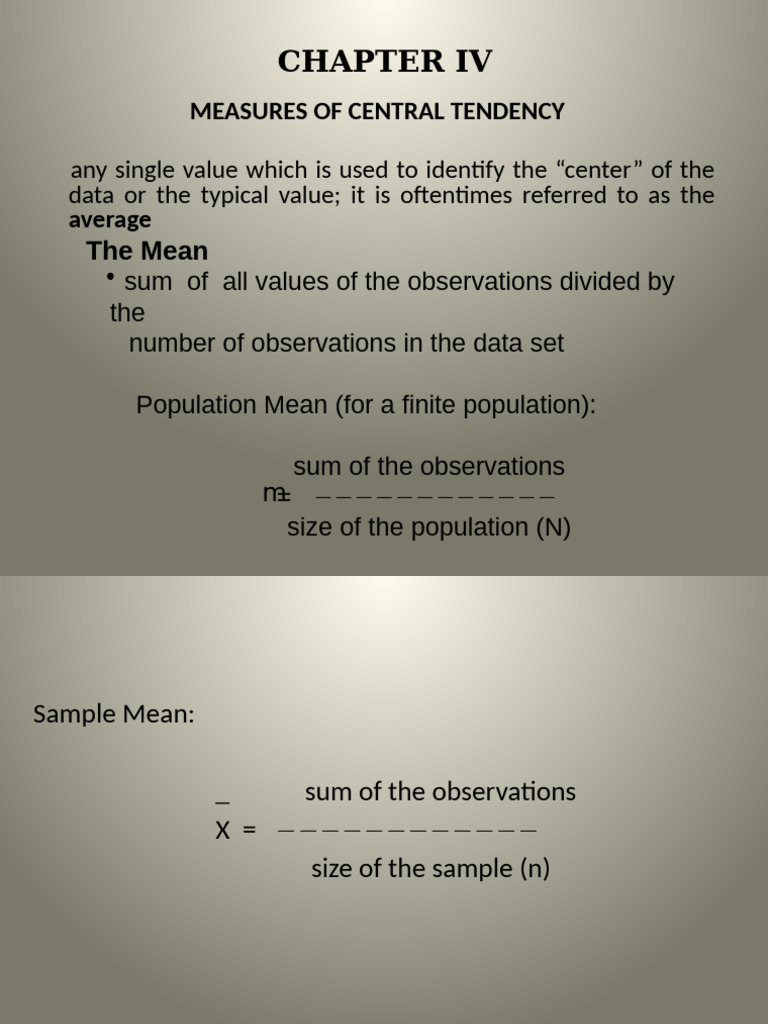 Chapter 4 Basic Statistics | PDF | Mode (Statistics) | Standard Deviation