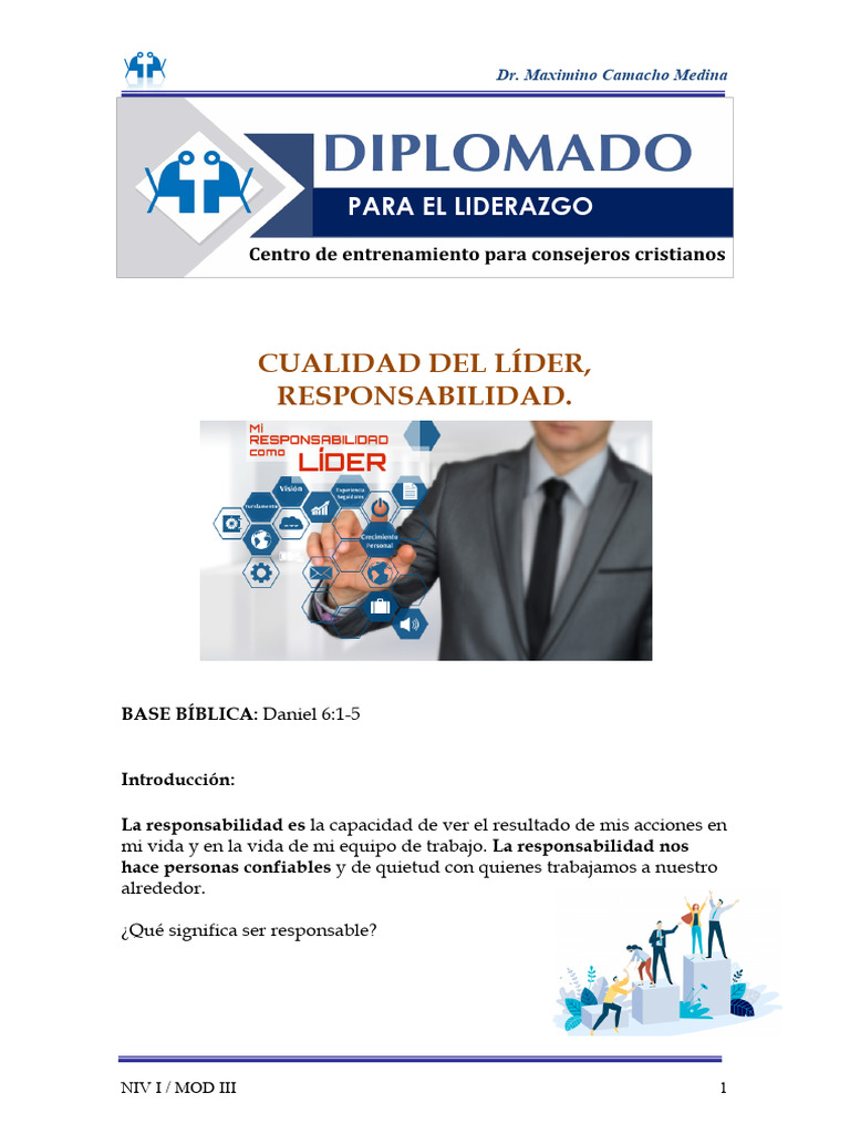 M3 Liderazgo | PDF | Planificación | Liderazgo
