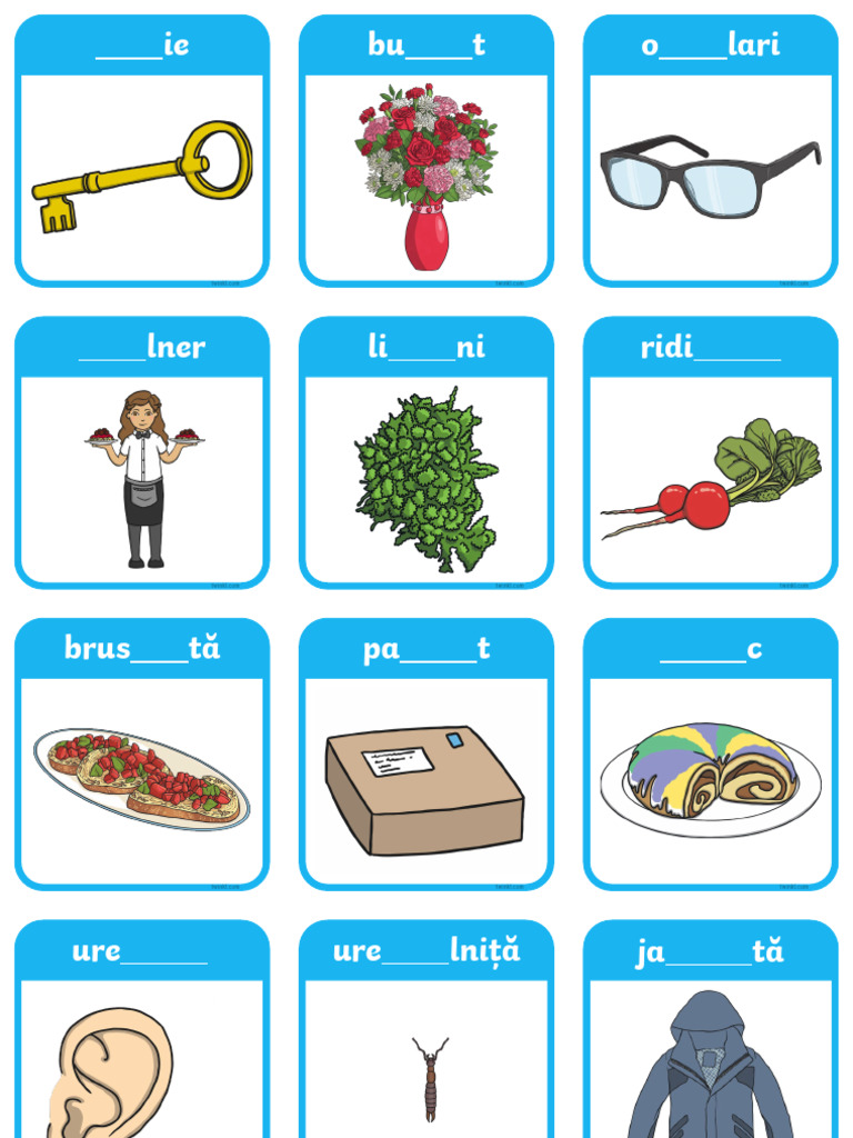 RO-DLC-440-Completeaza Cu Grupurile de Litere Che Si Chi Ver 4 | PDF