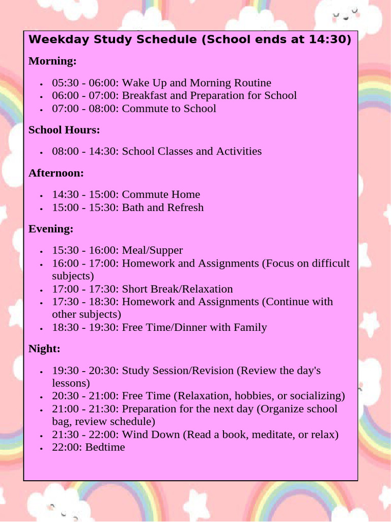 Schedule 1 | PDF