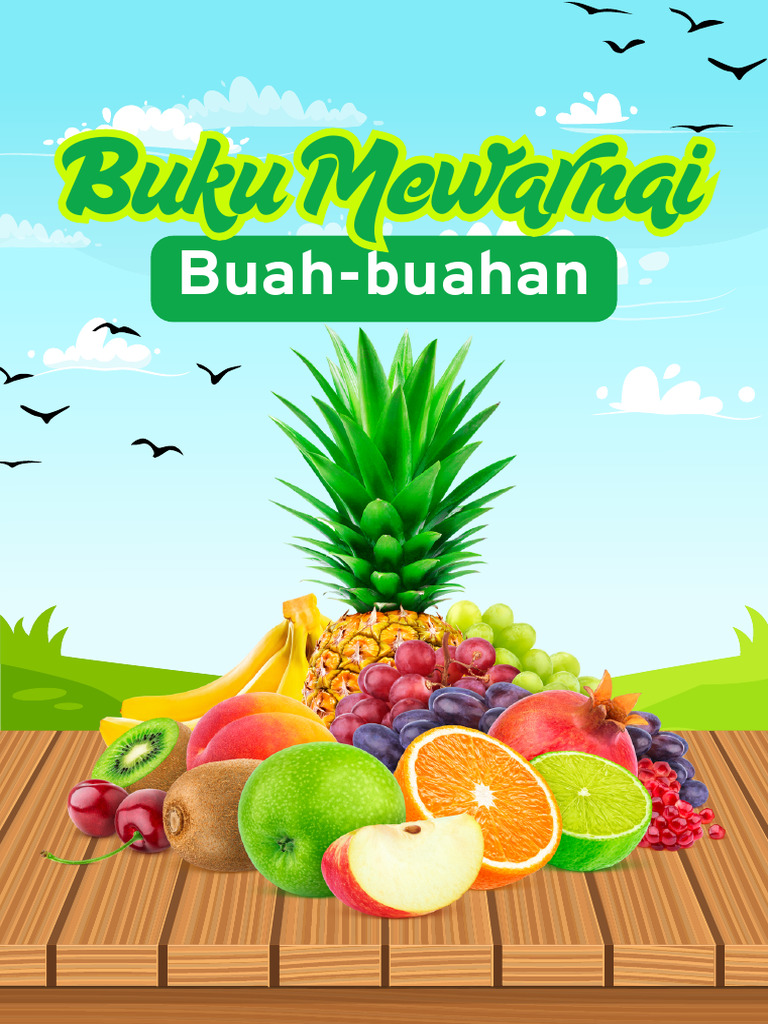 Buku Mewarnai Buah Buahan | PDF