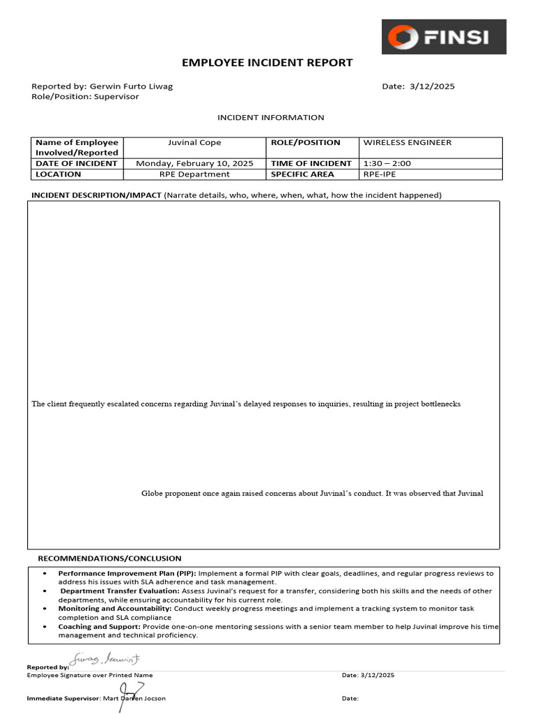 IR - Juvinal Cope - 3122025 | PDF | Business