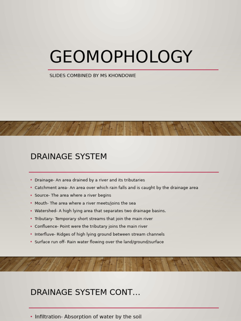 GEOMORPHOLOGY | PDF