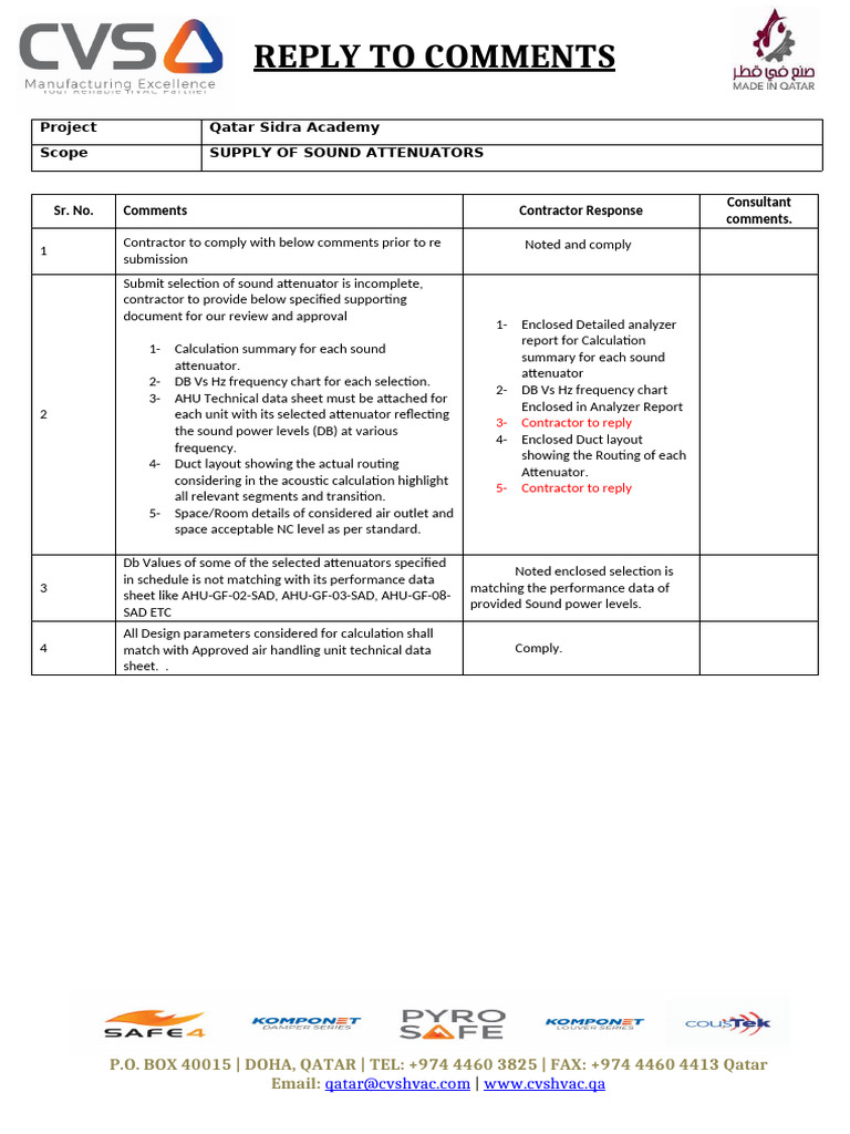 CS2024-01-EGEC-T-GEN-0639-R0 CRS | PDF | Decibel | Sound Technology