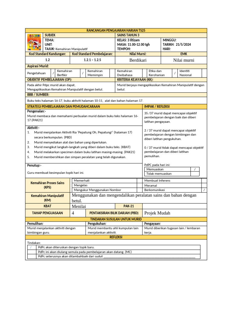 Erph Selasa 21 Mei 2024 | PDF