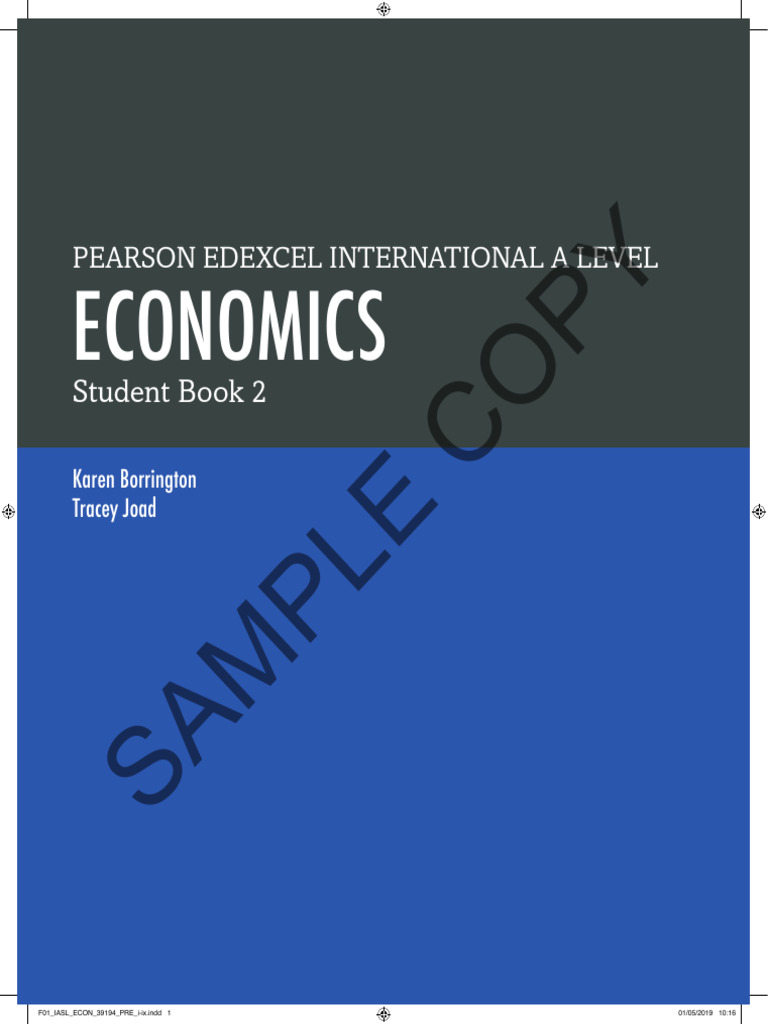 Edexcel A Level Economics Book 2 | PDF | Monopoly | Profit (Economics)