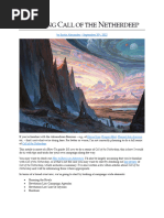 D&D 5E Weather Effects and Tables | PDF | Weather | Sky