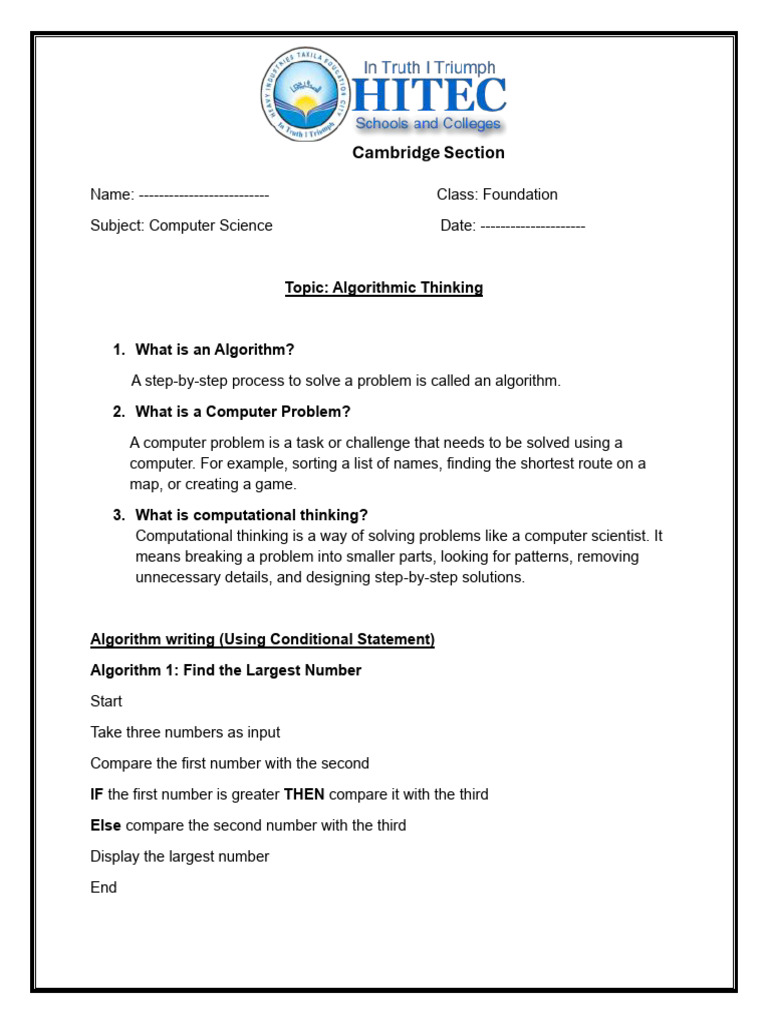 Foundation Worksheet | PDF