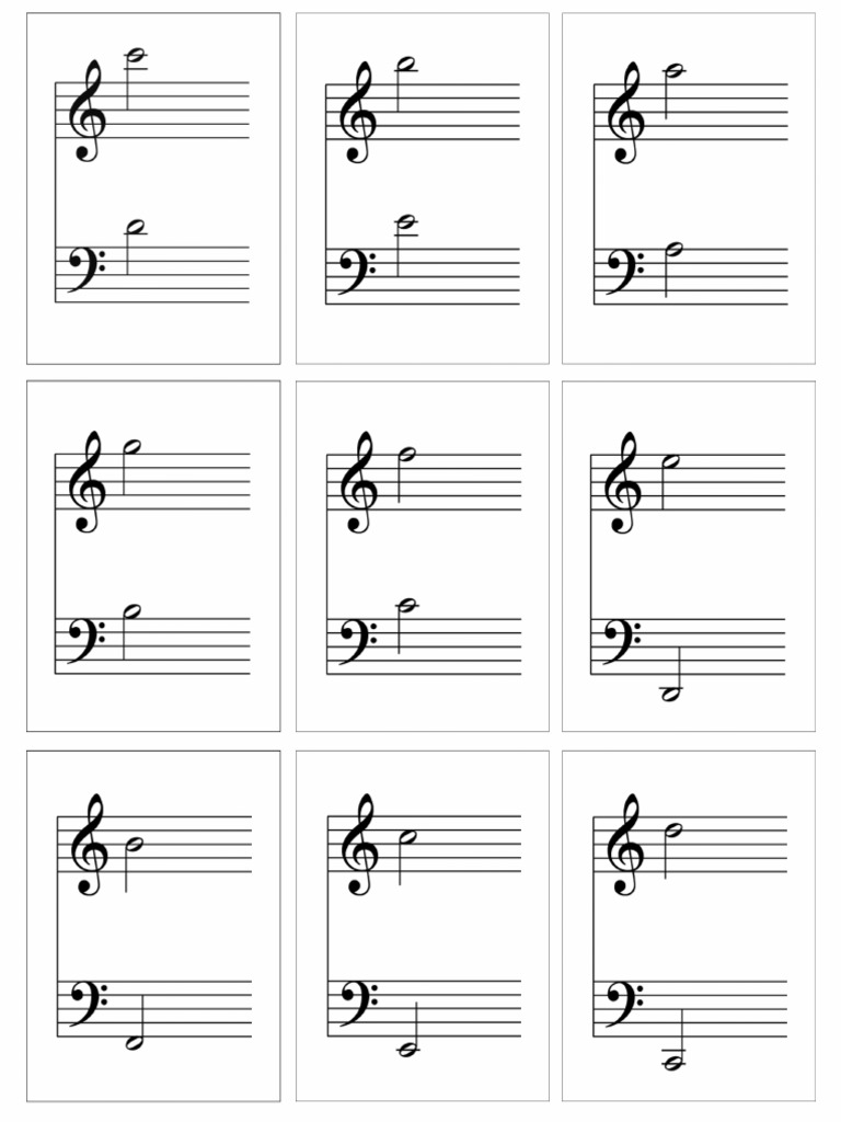 Carton de Notes Pâle | PDF